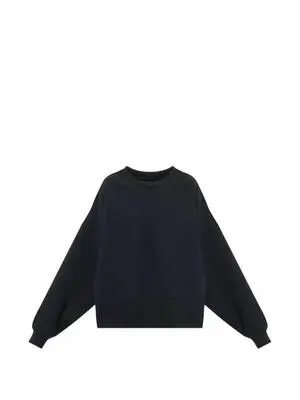 Nike 24.7 Impossibly Soft Oversized Long-sleeve Sweatshirt - Black