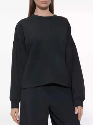 Nike 24.7 Impossibly Soft Oversized Long-sleeve Sweatshirt - Black