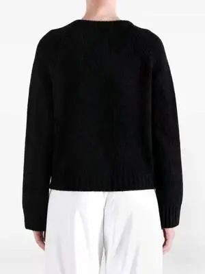 Auralee Ribbed-knit Raglan-sleeve Sweater