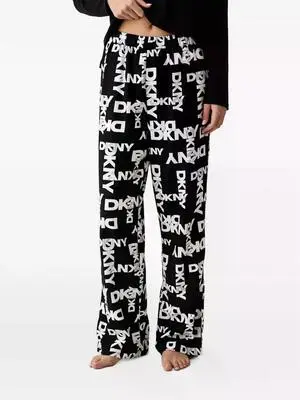 Dkny Logo-print Pajama Set