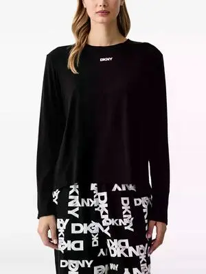 Dkny Logo-print Pajama Set