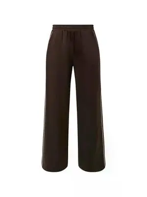 Sweaty Betty After Class Piping-detail Wide-leg Trousers