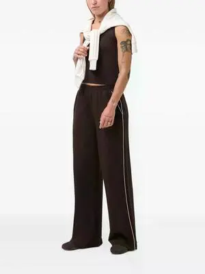 Sweaty Betty After Class Piping-detail Wide-leg Trousers