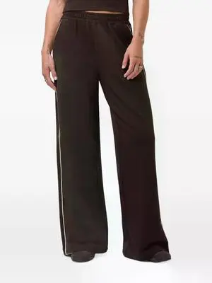 Sweaty Betty After Class Piping-detail Wide-leg Trousers