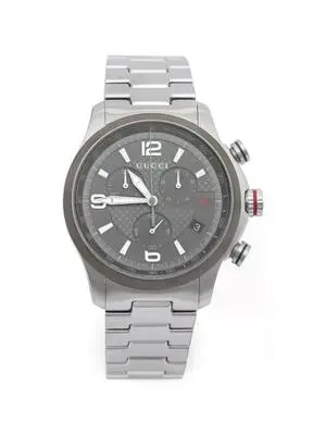 Gucci G-timeless Chronograph 45mm Watch - Grey