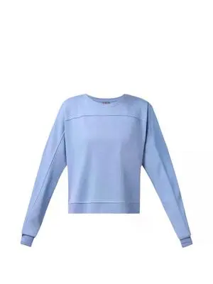 Sweaty Betty After Class Thumb-slot Panelled Sweater - Blue