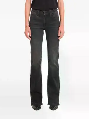 MOTHER The Jinx Heel Bootcut Jeans - Black
