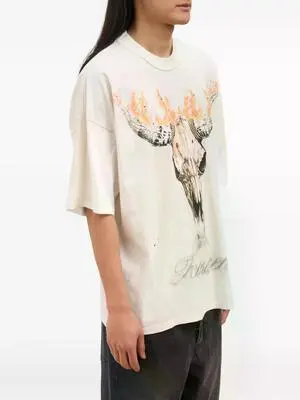 REPRESENT British Cowboys Graphic-print T-shirt - Neutrals