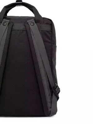 DOUGHNUT Macaroon Meditative Darks Series Buckle-fastening Backpack - Black
