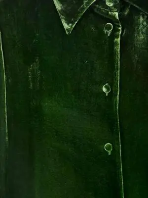 P.a.r.o.s.h Long-sleeve Velvet Shirt