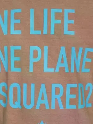 Dsquared2 One Life Slogan-print Crew-neck T-shirt