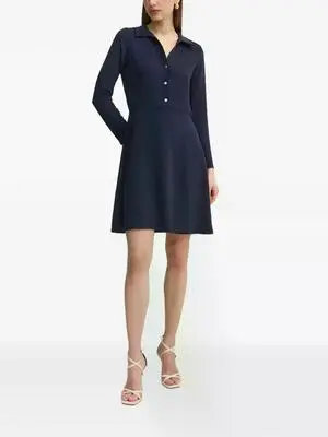 MORGAN Rdinar Button-up Long-sleeve Dress