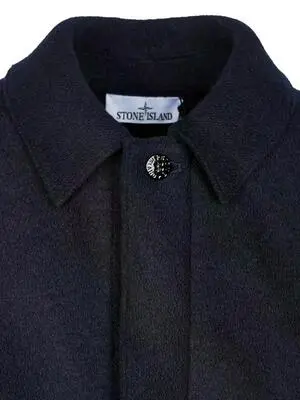 Stone Island Logo-patch Button-up Jacket