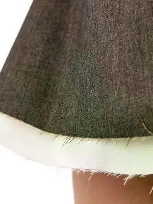ELEH Layered Paperbag-waist Skirt