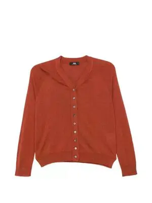 Alpha Studio Button-up V-neck Cardigan