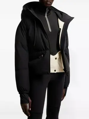 Moncler Quilted Hooded Coat