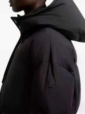 Moncler Quilted Hooded Coat