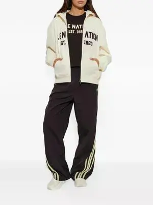 P.E Nation Phantom Logo-print Hoodie - Neutrals