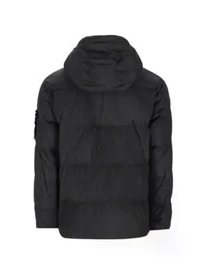 Stone Island 4100037 Crinkle Reps Ny Wind-resistant Down Jacket With Anti-drop