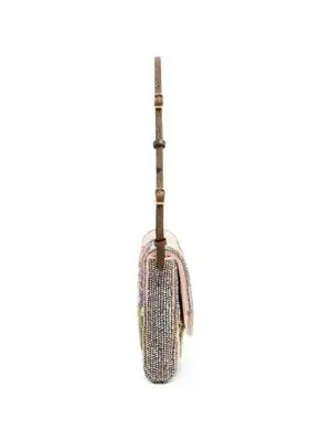 Valentino Garavani Small Devain Embroidered Shoulder Bag
