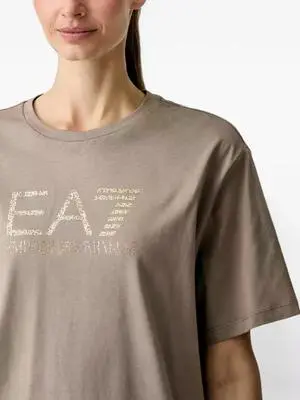 EA7 Logo-print Short-sleeved T-shirt