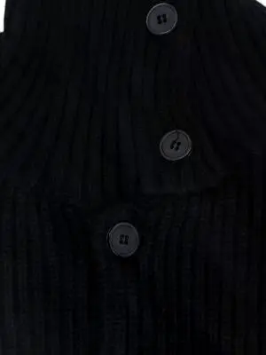 TONYWACK Ribbed-knit High-neck Jacket