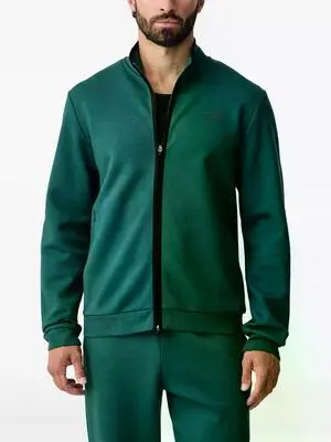EA7 Zip-up Logo-print Tracksuit - Green