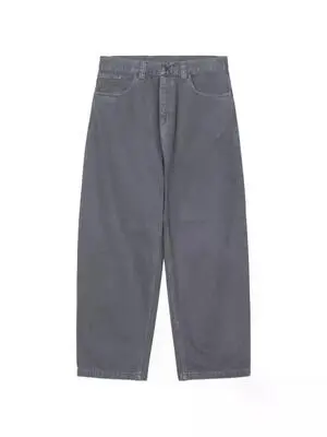 Carhartt Work In Progress Brandon Logo-patch Jeans - Grey