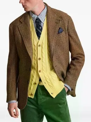 Polo Ralph Lauren The Rl67 Glen Plaid Tweed Jacket
