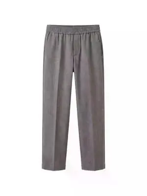 Peserico Elasticated-waist Tailored Trousers - Grey