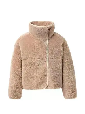 UGG Raynie Fleece Buckle-collar Jacket - Neutrals