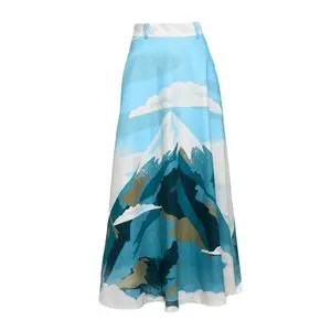 PINEAPPLES DON'T HAVE SLEEVES Tolima Snowcap Skirt