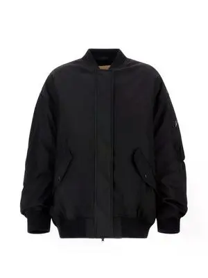 Herno Quilted-trim Gabardine Bomber Jacket