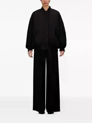 Herno Quilted-trim Gabardine Bomber Jacket