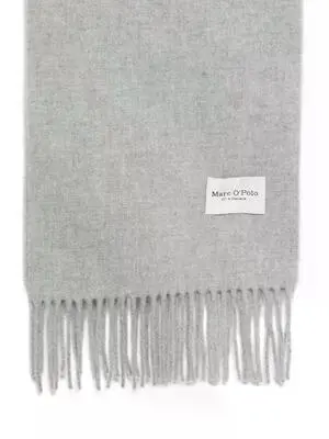 Marc O'polo Fringed Wool Scarf