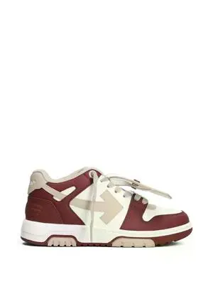 Off-White Logo-patch Sneakers - Red