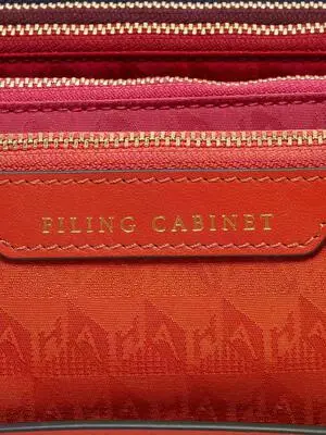 ANYA HINDMARCH Filing Cabinet Jacquard Clutch Bag