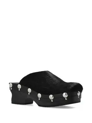 DR. SCHOLL'S SHOES Pescura Koa Studded Mules