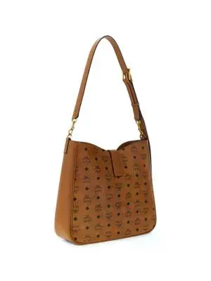 Mcm Tracy Visetos Shoulder Bag