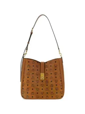 Mcm Tracy Visetos Shoulder Bag