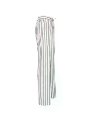 Kiton Striped Drawstring Trousers