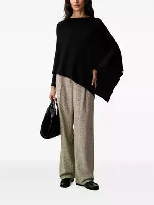 Dkny Asymmetric Fine-knit Top