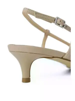 GUESS Logo-plaque Slingback Pumps