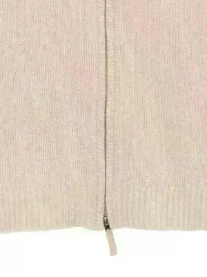Kristensen Du Nord Zip-up Knit Hoodie Cardigan