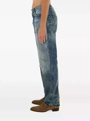 DEPARTMENT 5 Distressed Faded Jeans - Blue