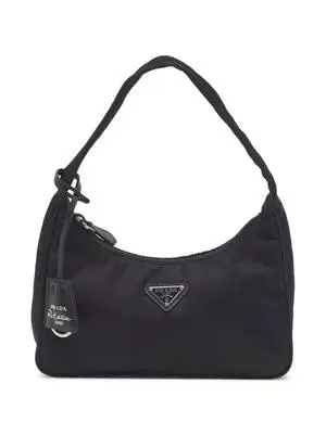 Prada Mini Re-edition 2000 Shoulder Bag - Black