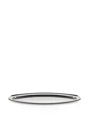 ALESSI Oval-shaped Fish Plate - Silver