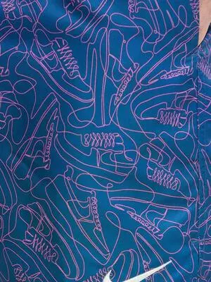 Nike Sneaker-print Swim Shorts