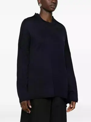 Comme Des Garçons Ruffled-detail Sweater