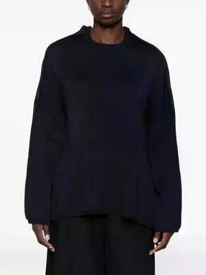 Comme Des Garçons Ruffled-detail Sweater